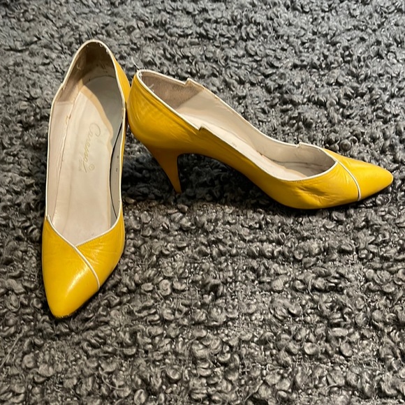 Vintage | Shoes | Vintage Caressa Heels | Poshmark